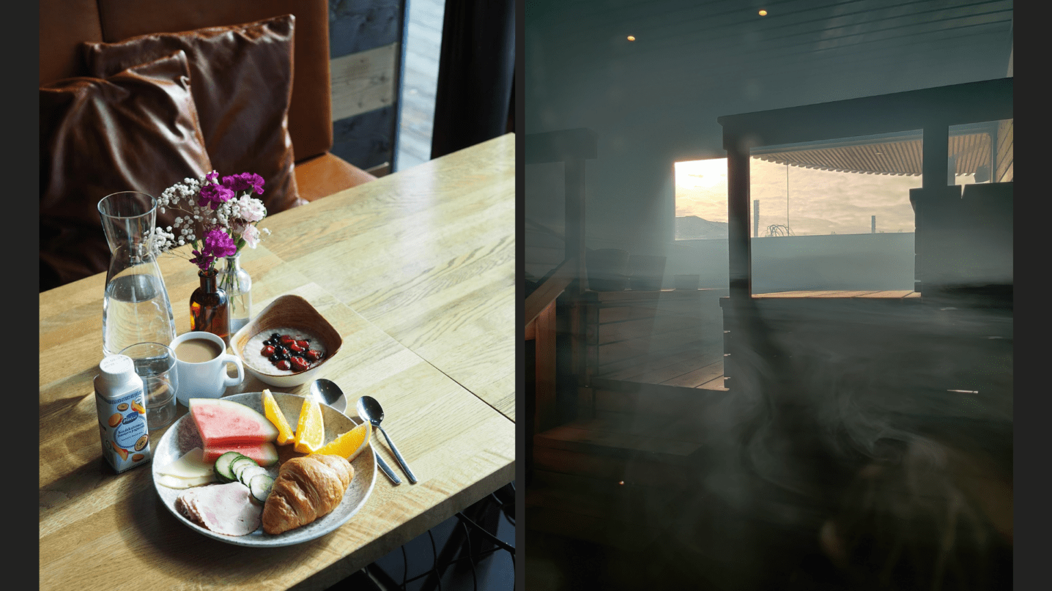 Aamusaunan & aamiaisen comeback 12.11. - Saunaravintola Kuuma